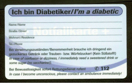 Diabetes und Reisen